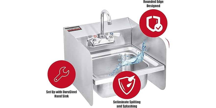 DuraSteel Stainless Steel Splash Guard