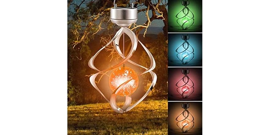 LED Colour Changing Hanging Light