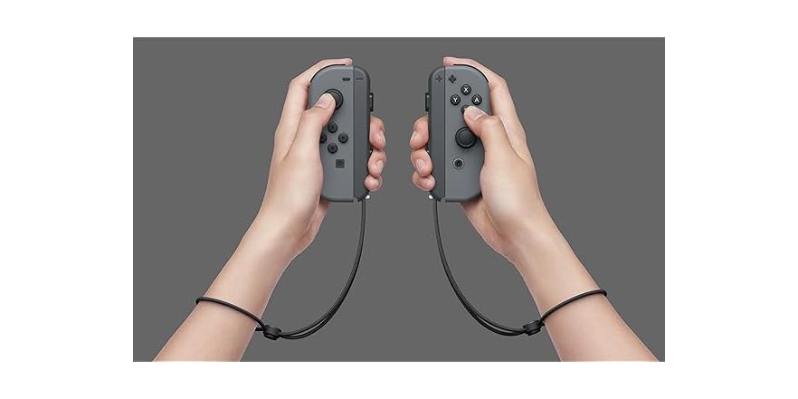 Nintendo Switch V2 with Gray Joy‑Cons (New - Brown Box)