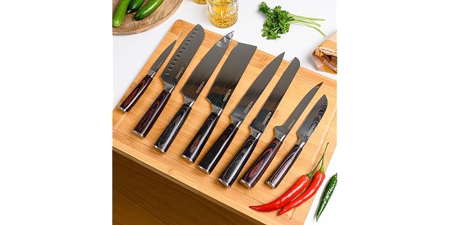 Seido 8-Piece Kitchen Knife Set