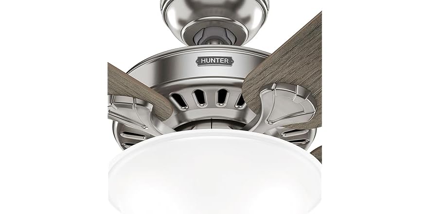 Hunter Fan 52" Ceiling Fan Brushed Nickel