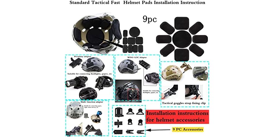 Tactical Multifunctional Helmet