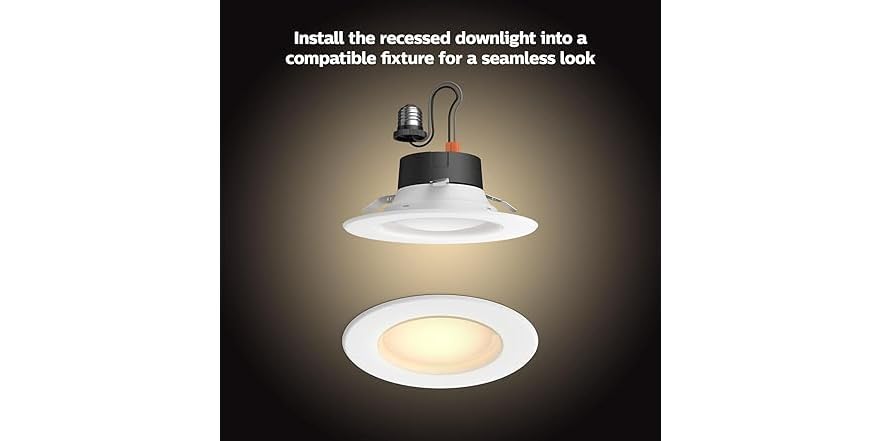 Philips Hue Dimmable LED Smart Retrofit Downlight