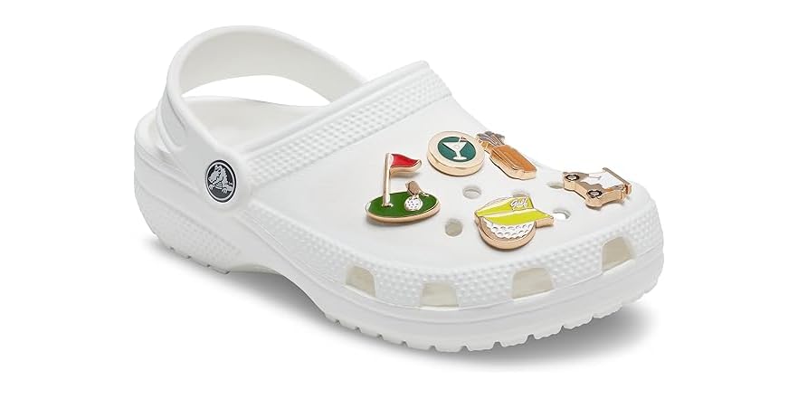 Crocs Jibbitz 5-Pack 19th Hole Charms