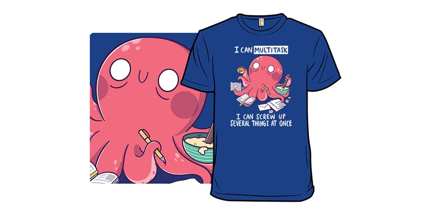 Multitasking Octopus