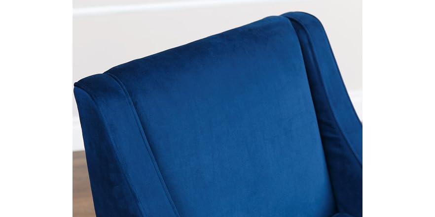 Bobby Swoop Chair, Navy Blue