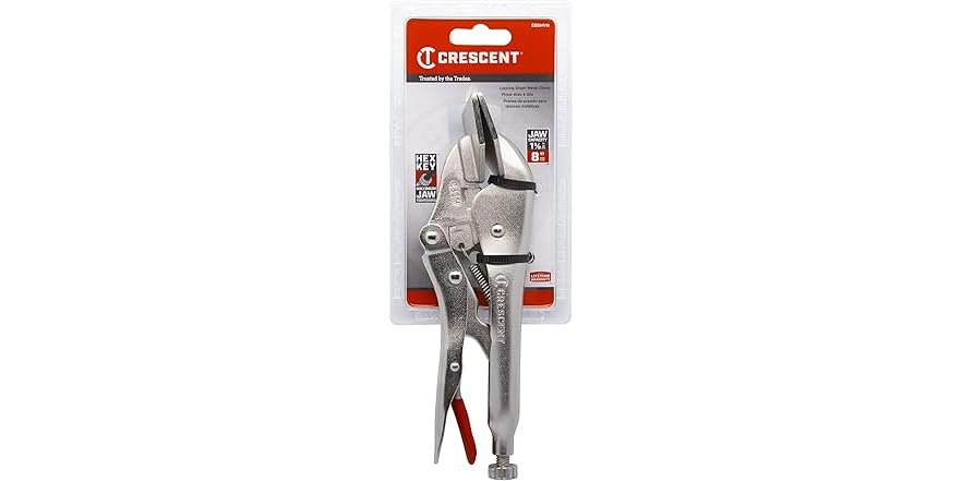 Crescent 8" Locking Sheet Metal Clamp