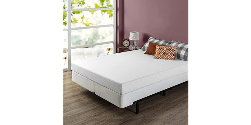 No Assembly Metal Box Spring, Split King