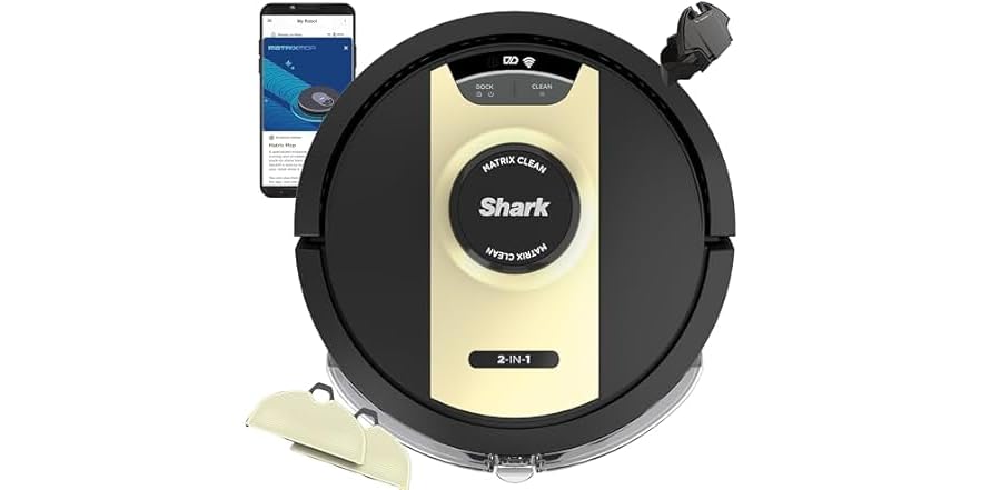 (NEW!) Shark RV2410WD IQ 2-in-1 Robot VacMop