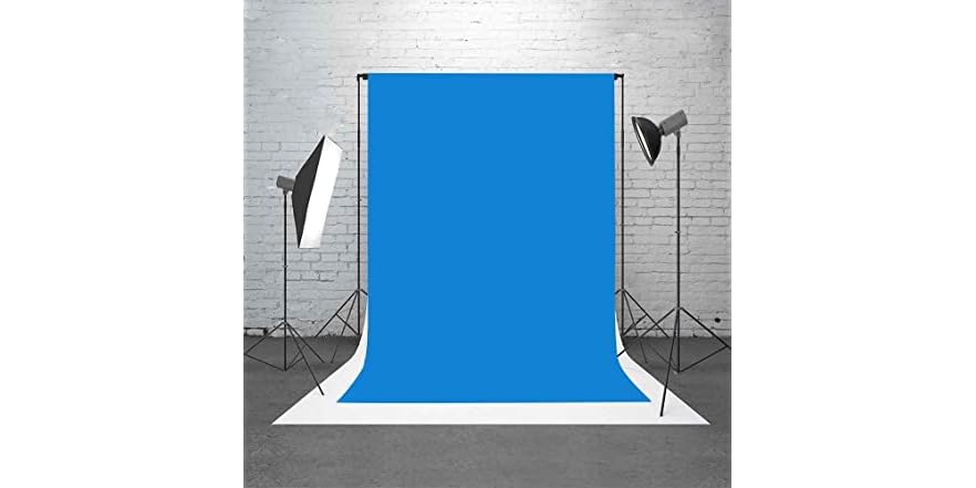 Blue Photography Background