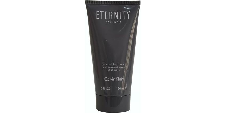 Eternity Men Calvin Klein Hair&Body Wash 5.0 Oz 150 Ml M
