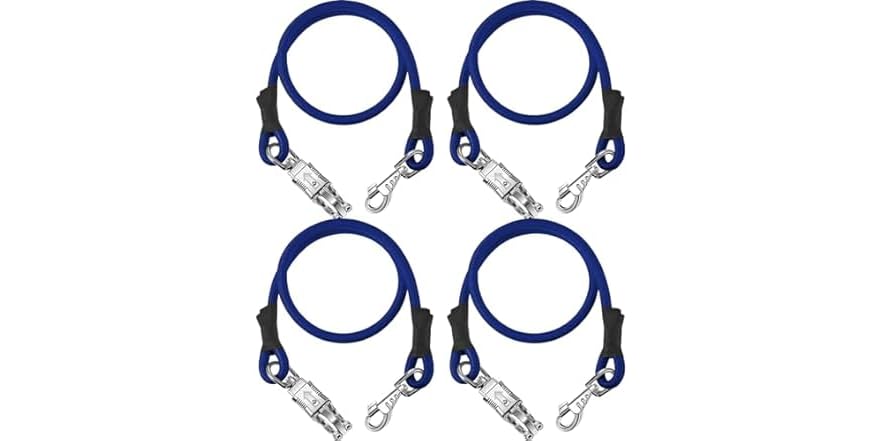 4 Pack Bungee Cross Ties Set