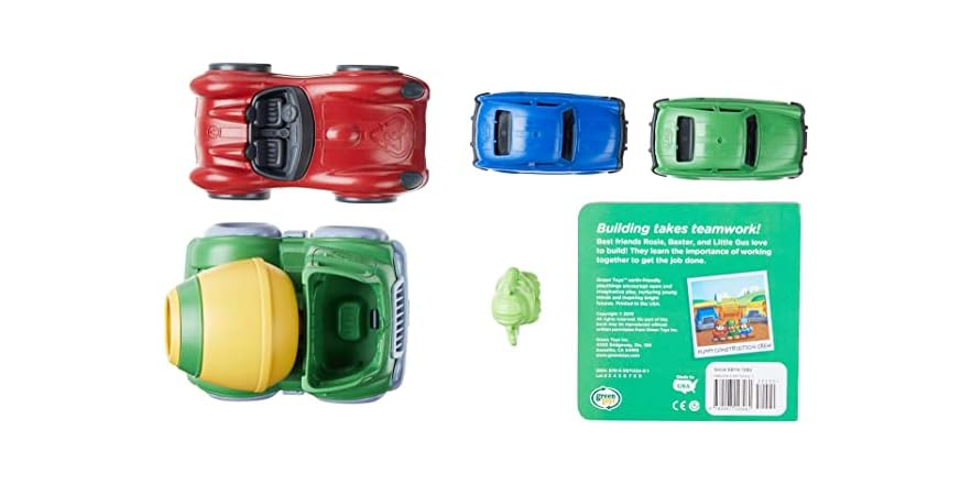 Green Toys Mini Vehicle Book Bundle
