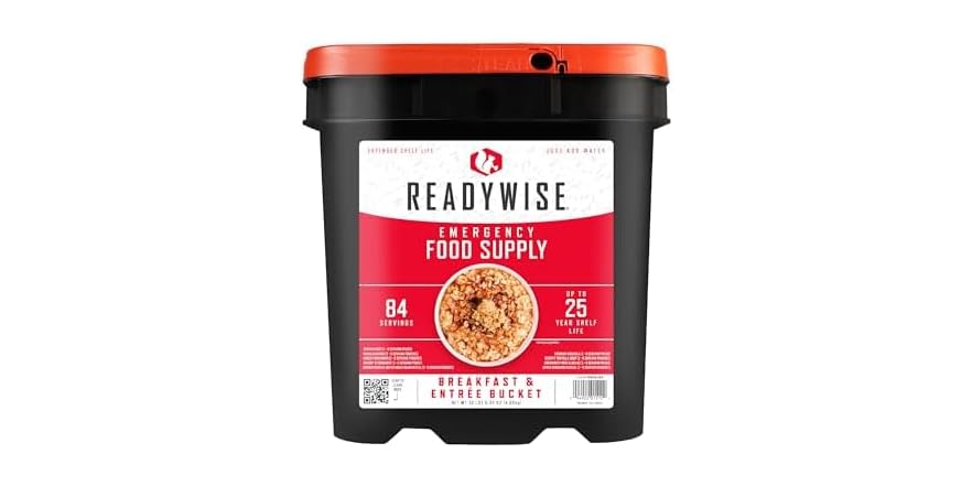 ReadyWise 84 Serv Breakfast Entrée Bucket