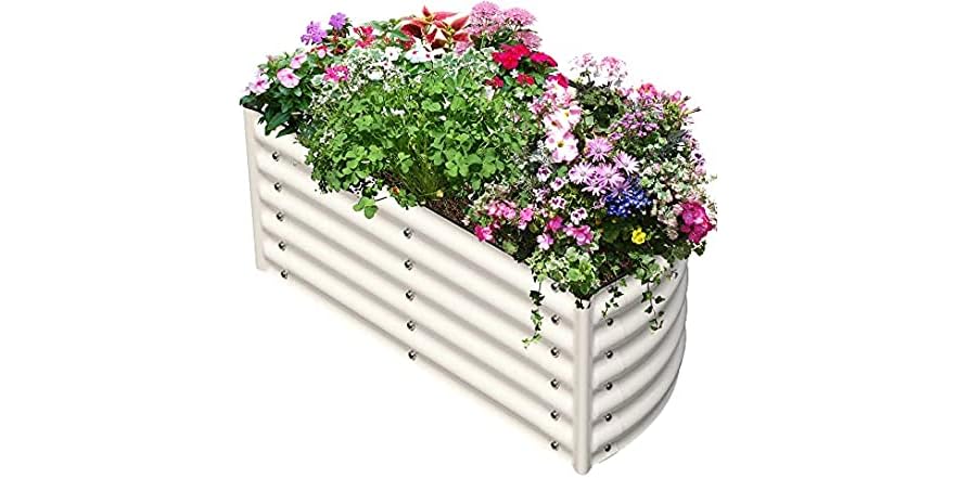 OLLE 17" Half Circle Garden Bed