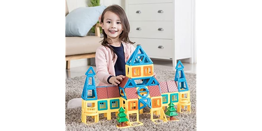 Educational Magnetic Building STEM Set