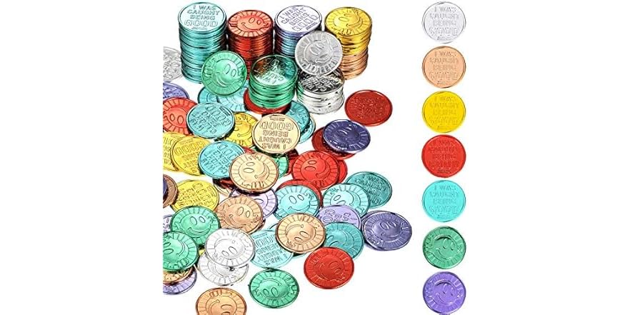 200 Pcs I was Caught being Good Coins