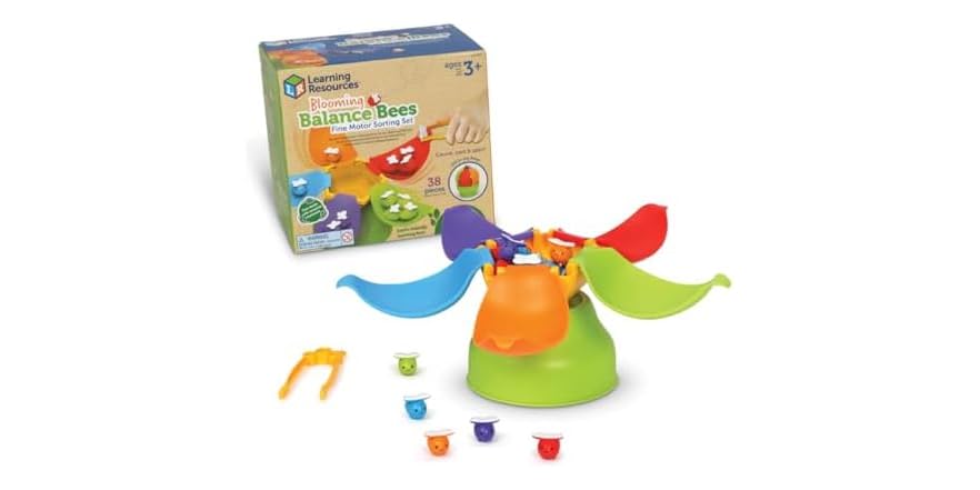 Learning Resources Blooming Balance Bee Set