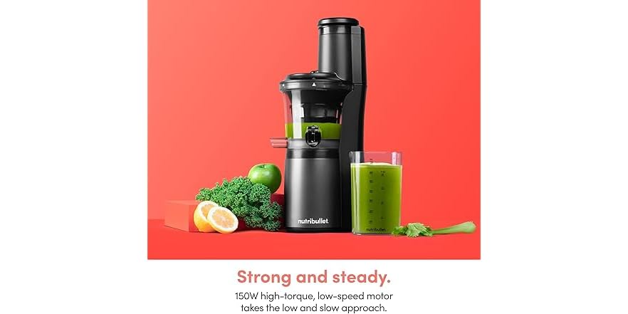 (NEW) Nutribullet NBJ50300 24oz Slow Juicer
