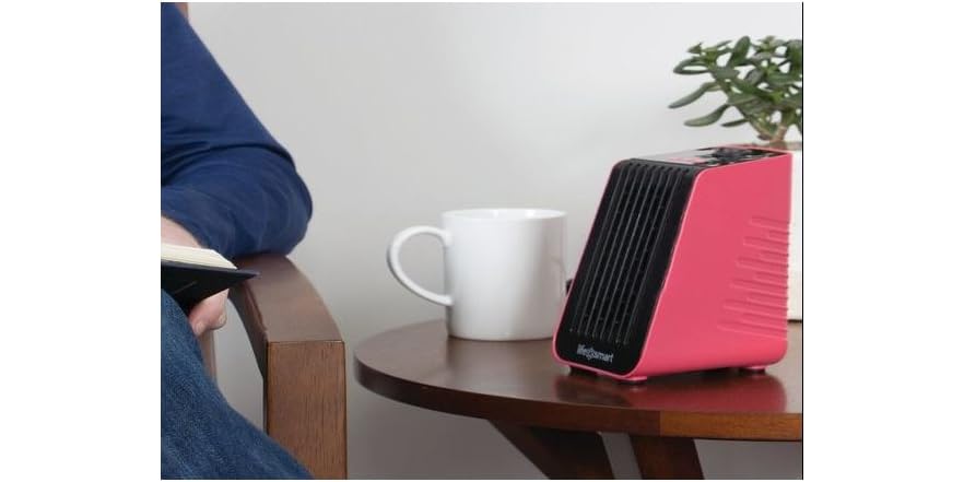 Lifesmart Office/Cubicle PTC Heater and Fan, 4 Colors