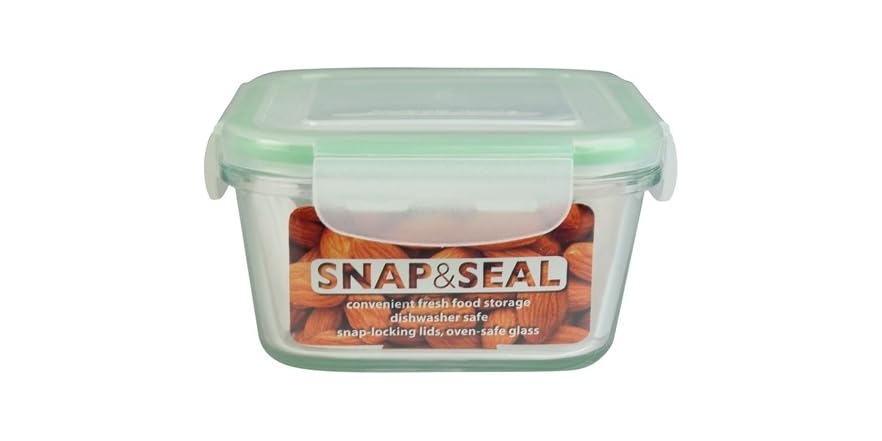 Snap & Seal 15oz. Square Container