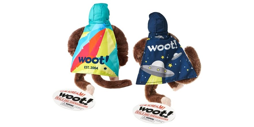 Woot Screaming Monkeys (Your Choice)