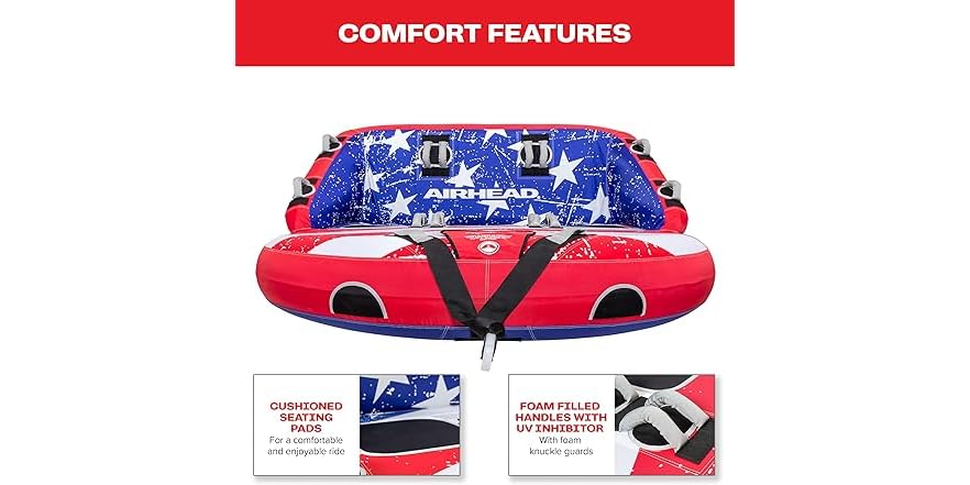 Airhead Super Mable 3-Person Towable Tube