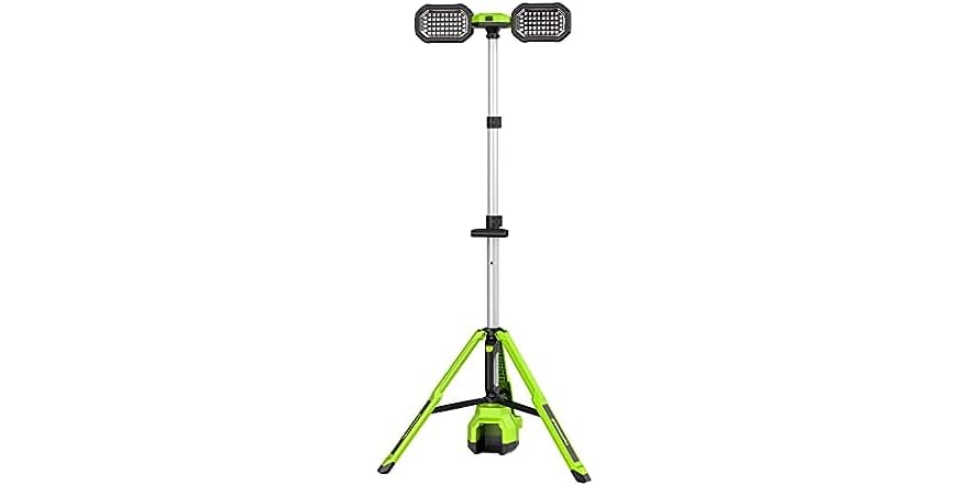 Greenworks 24V Standing LED Tripod Light,Tool Only