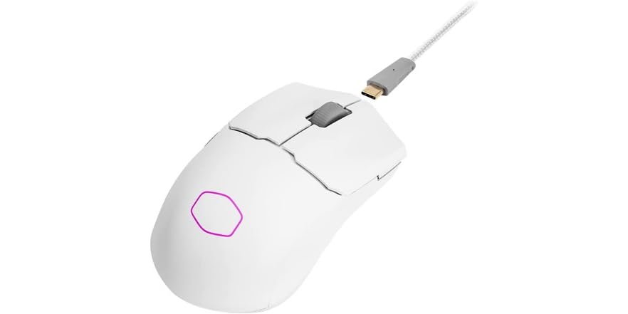 Cooler Master MM712 Wireless Gaming Mouse White,