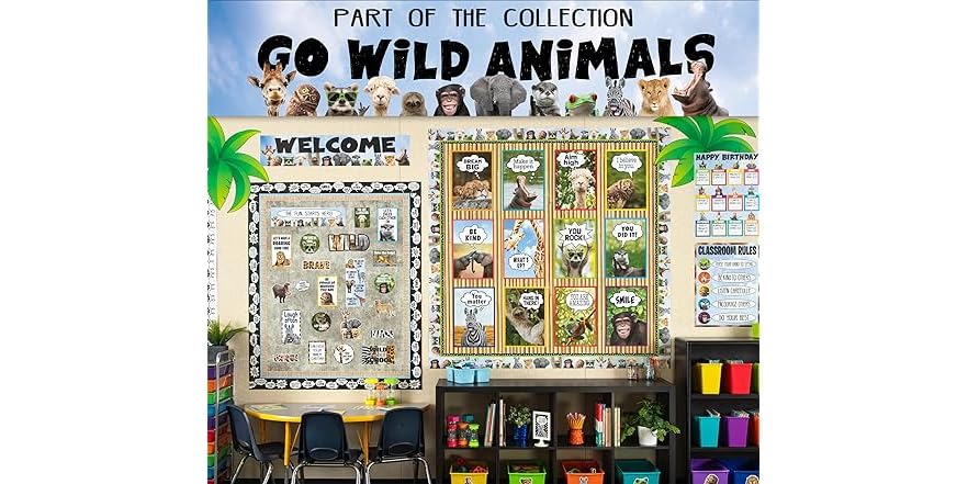 Teacher Resources Animals Border Trim