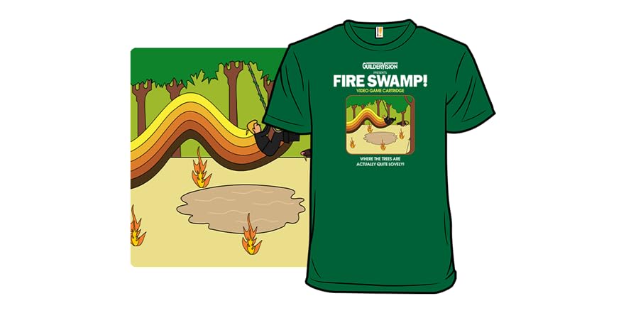 Retro Fire Swamp!