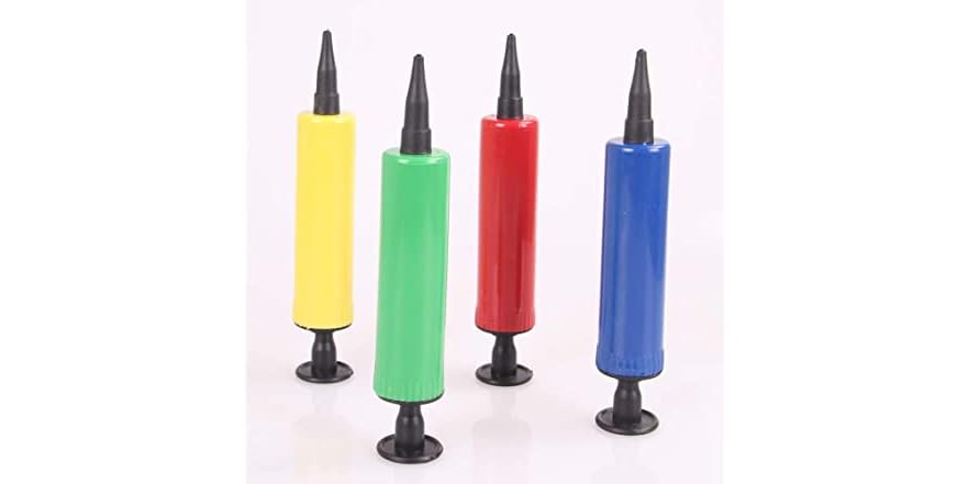 Mini Plastic Hand Balloons Pump