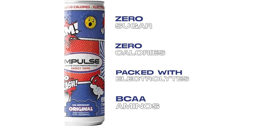 (12 Pack) Impulse Energy Variety Pack