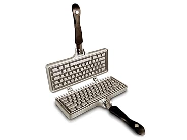 The Keyboard Waffle Iron®