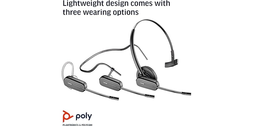 Plantronics - CS540 Wireless DECT Headset with Lifter