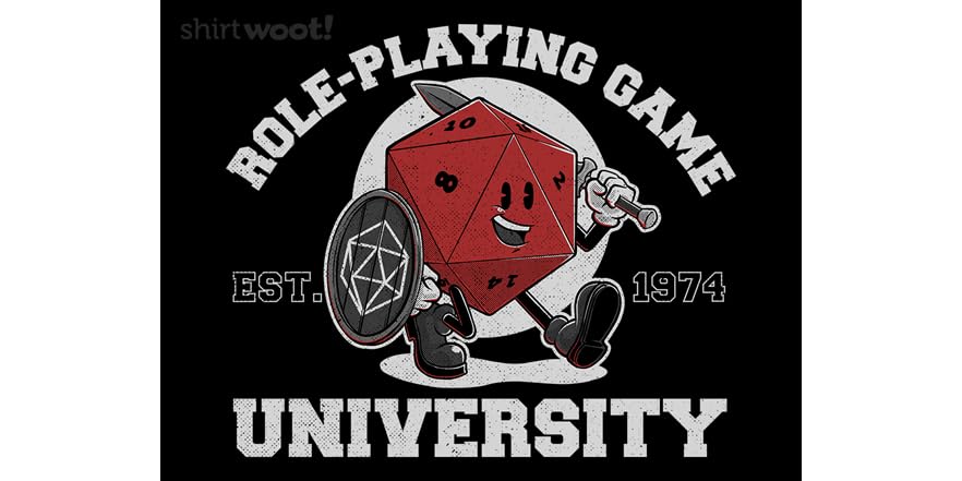 RPG University Knight D20