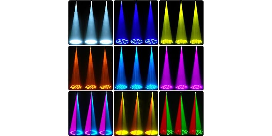 U`King U`King LED Moving Head Light 25W DJ Lig