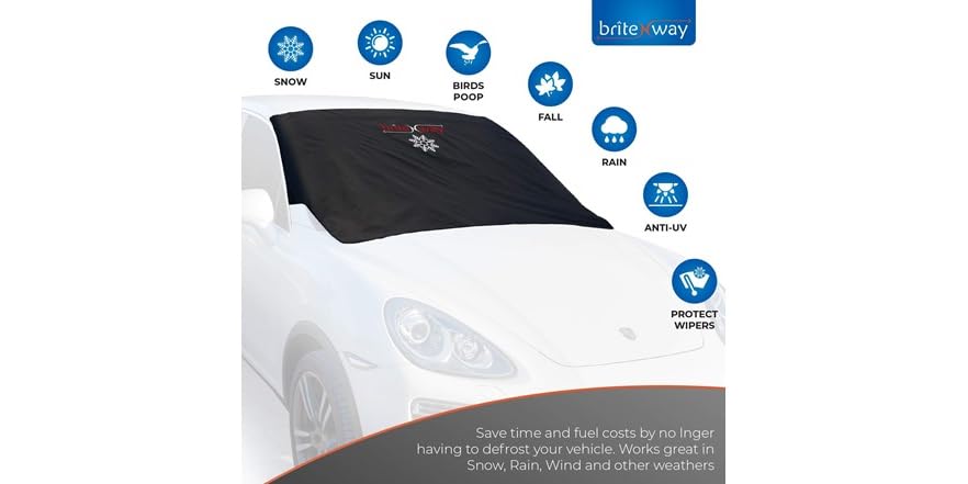Windshield Snow Cover & Wiper Protector