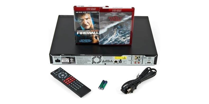 Venturer HD-DVD Player with 2 Random HD-DVD Movies
