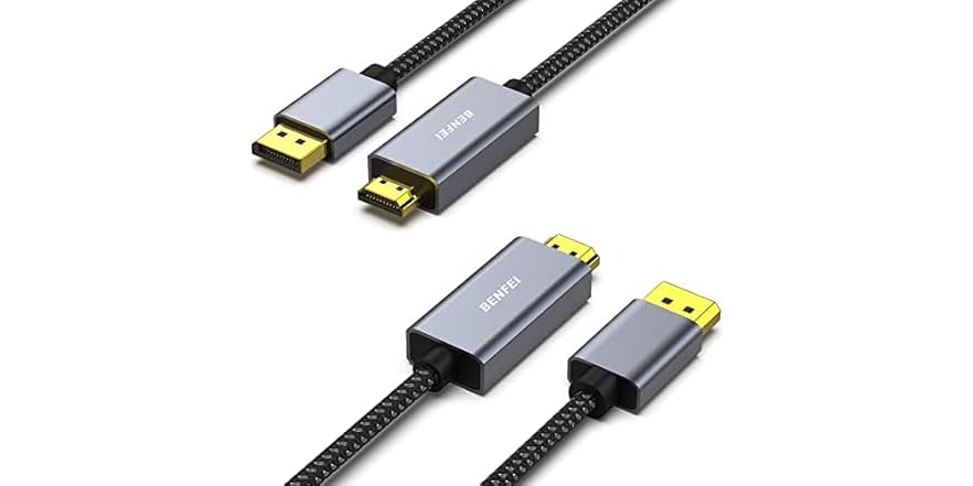 2 Pack 4K DisplayPort to HDMI