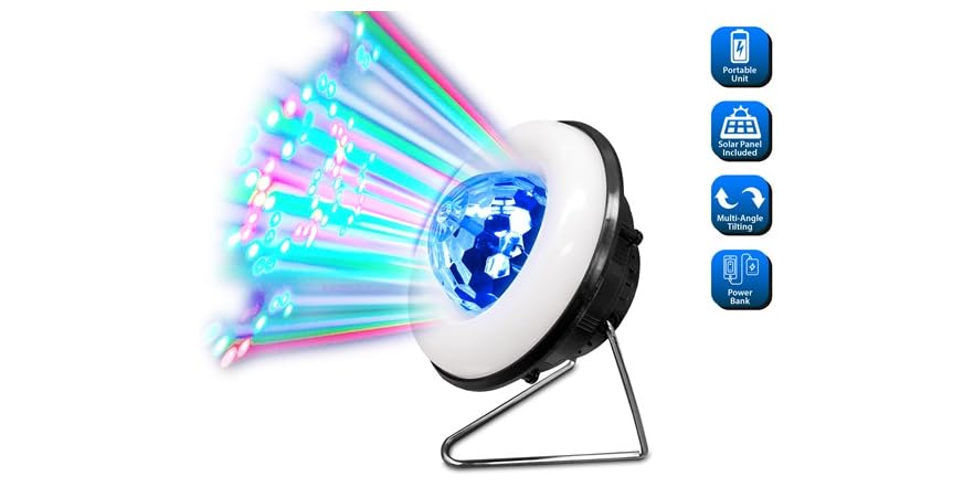 Technical Pro Solar LED Party & Work Light