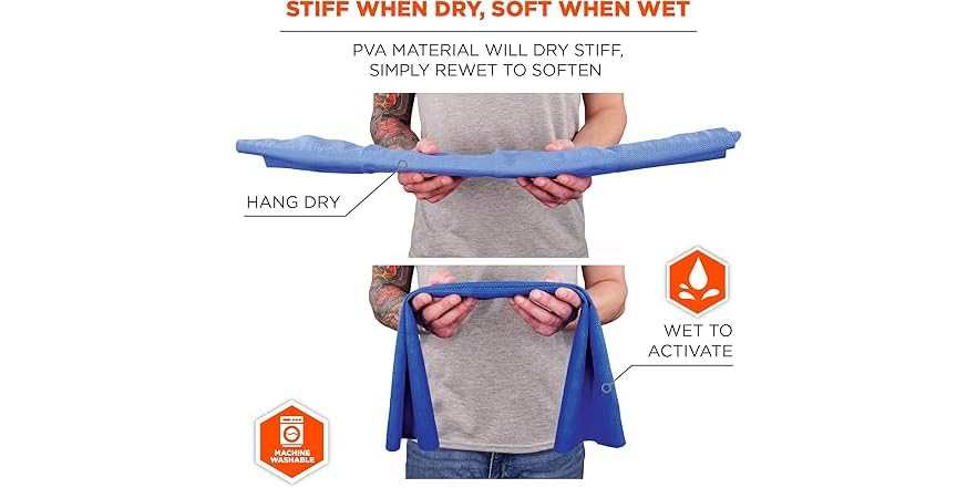 Ergodyne Chill Its 6603 Cooling Neck Wra