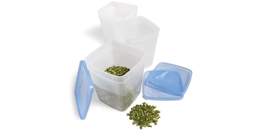 Stor-Keeper Freezer Containers 1 qt, 3ct
