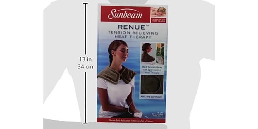 Sunbeam Heat Therapy Neck and Shoulder Wrap