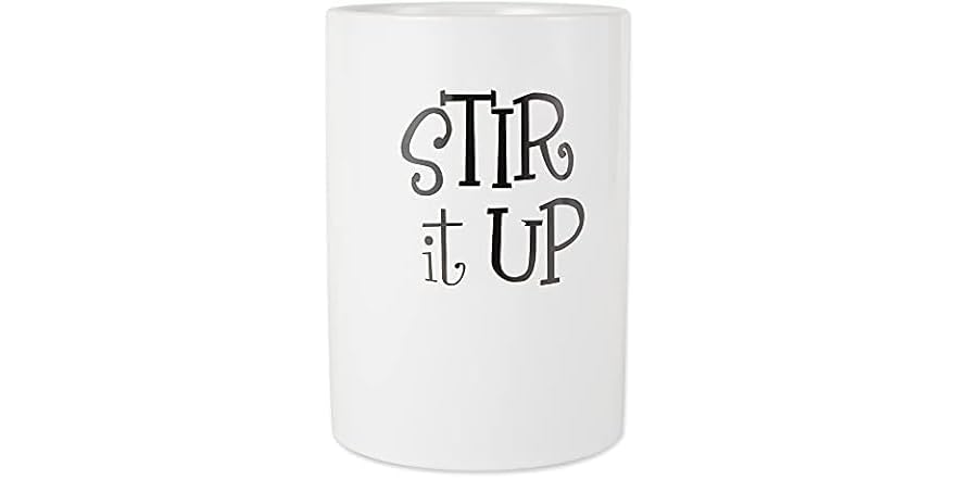 Utensil Holder, White