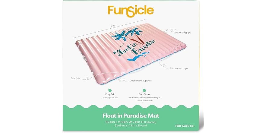 Funsicle 8 ft Float in Paradise Inflatable