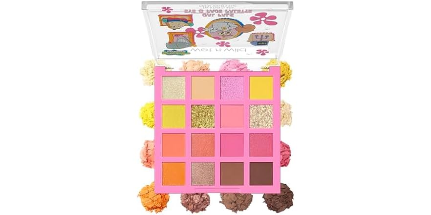 wet n wild Spongebob Eye & Face Palette - Gal Pals