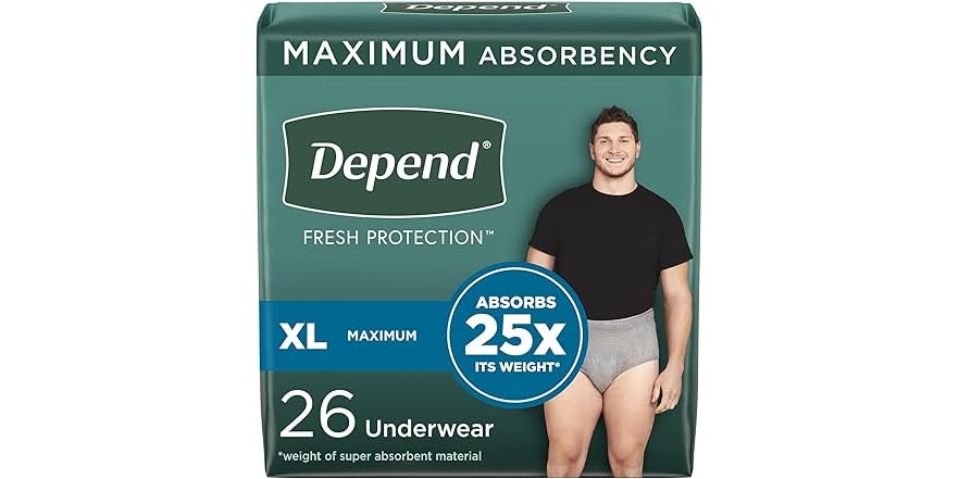Depend Fresh Protection Disposable
