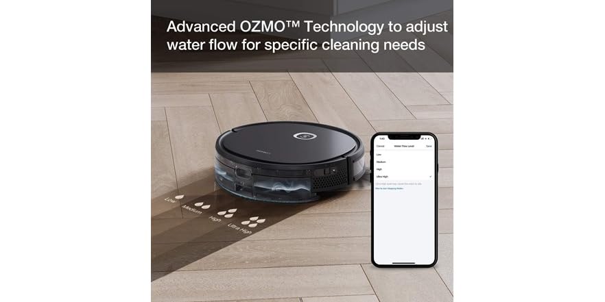 ECOVACS OZMO U2 Pro Robot Vacuum Cleaner