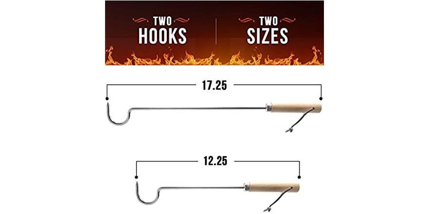 Pig Tail Food Flipper, Set of 2